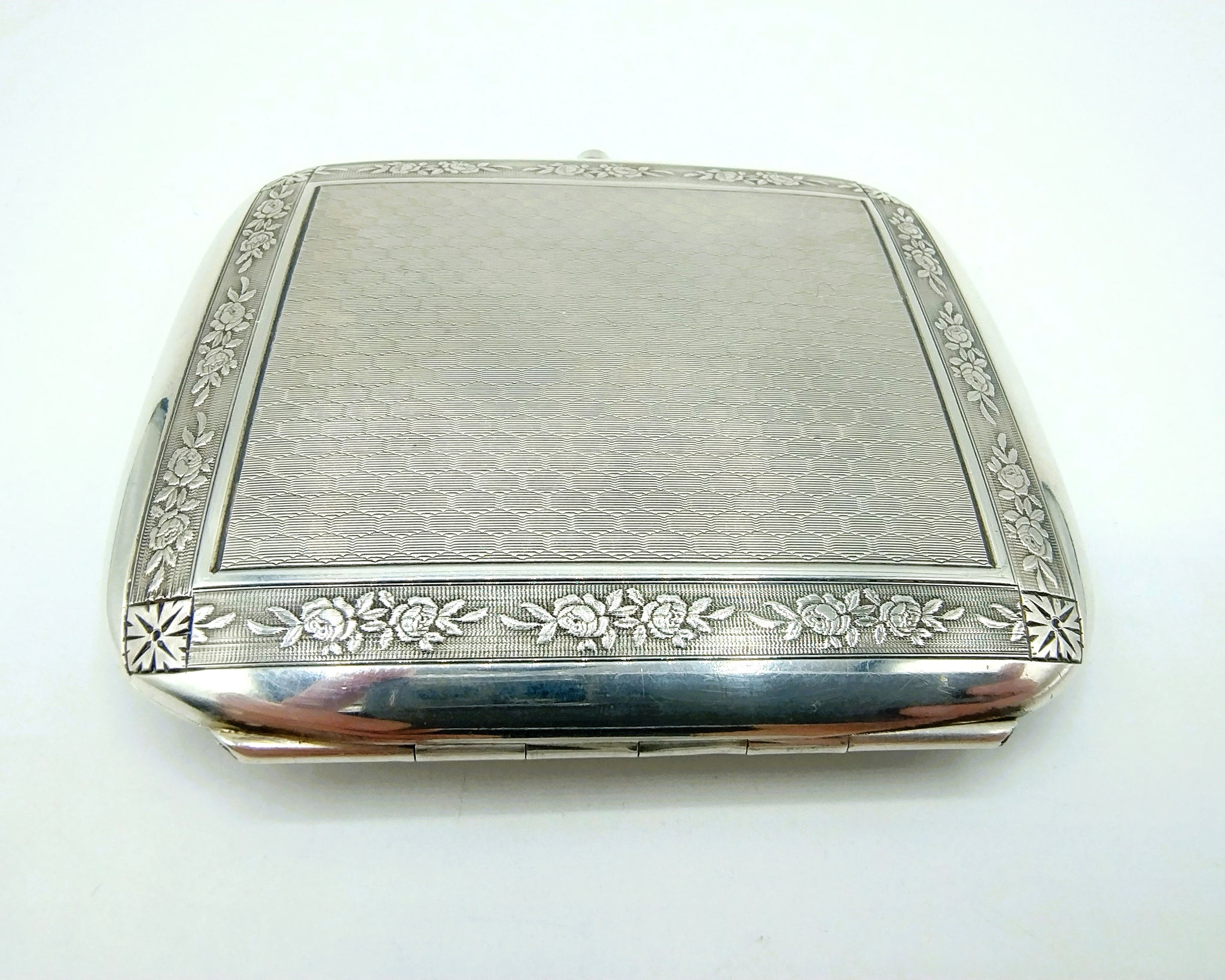 Zilveren sigarettendoos, L. Kuppenheim, Pforzheim, ca. 1910 ...